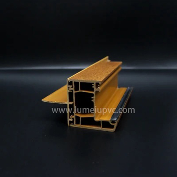 High UV Protection Plastic Window and Door UPVC Profiles - Jinan Lumei Construction Material Co ...