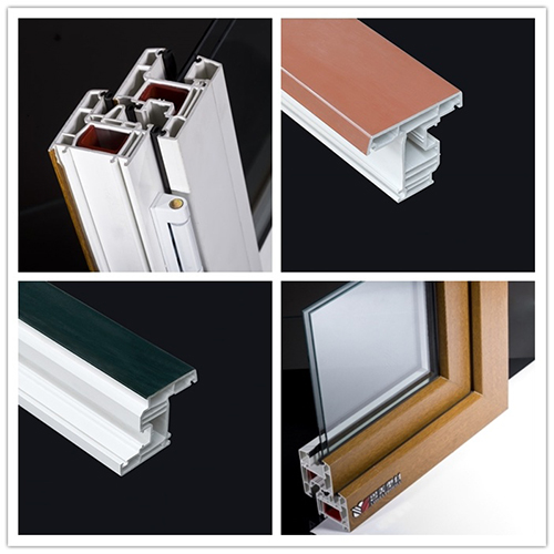 UPVC Door Frame Profiles Vinyl Window Frames - Jinan Lumei Construction Material Co., Ltd.