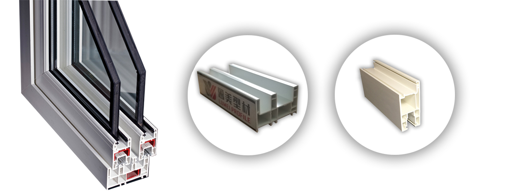Double Horizontal Upvc Sliding Window - Jinan Lumei Construction ...