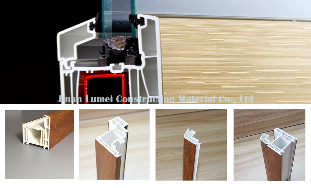 CE Casement UPVC Profiles without Lead for Windows and Doors - Jinan ...